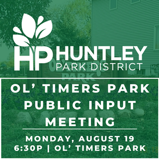 Ol' Timers Park Public Input Meeting - Special Events - Events ...