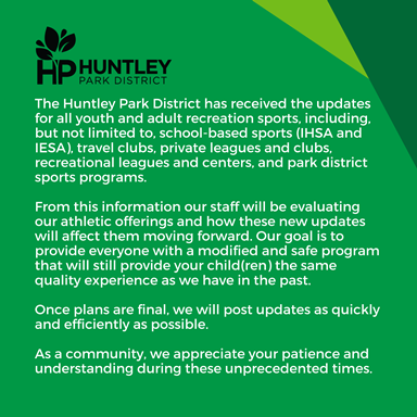 Home Page | Huntley Park District